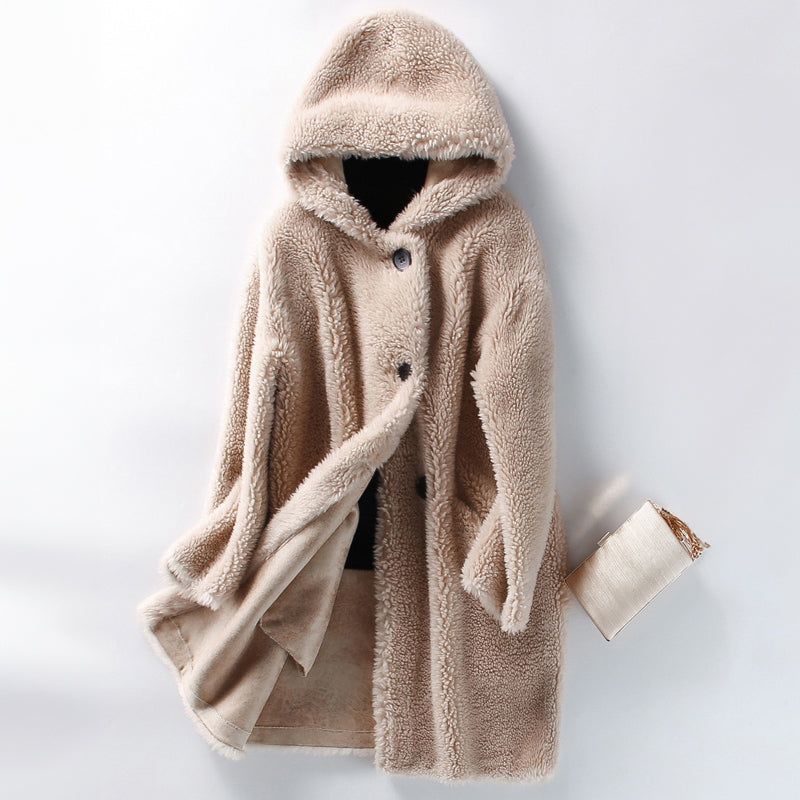 Sofia Amoretti Macerata Teddy Coat – Voeza