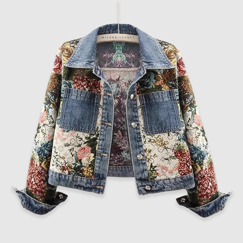 Sofia Amoretti Blossom Denim Jacket – Voeza